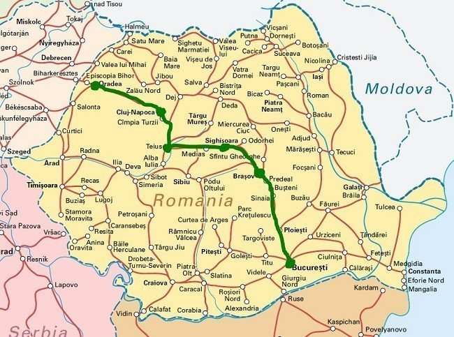 Traversée en train de la Roumanie, pays méconnu aux multiples facettes ...